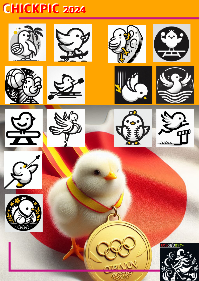 普通の旅日誌)ヒヨコピックなアイコン集ポスター その2 | CARAVAN STORIES (キャラバンストーリーズ) マスターズサイト